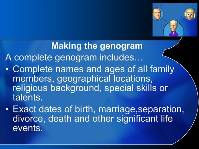 Genogram: Understanding Your Emotional Tree | PPT