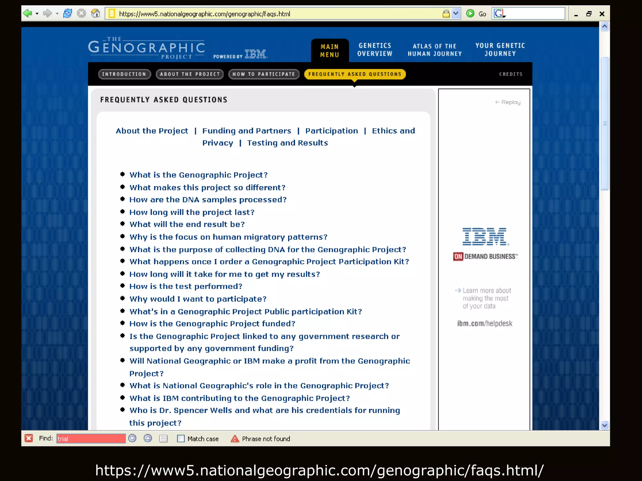 The Genographic Project | PPT