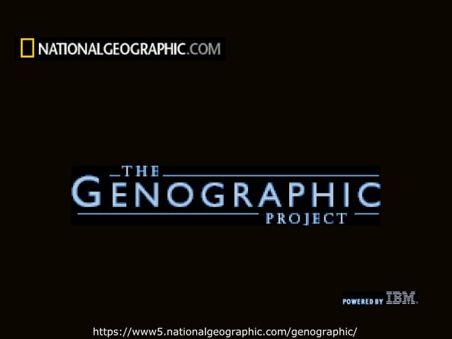 The Genographic Project | PPT