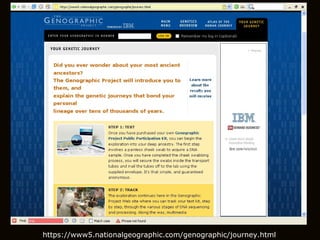 The Genographic Project | PPT