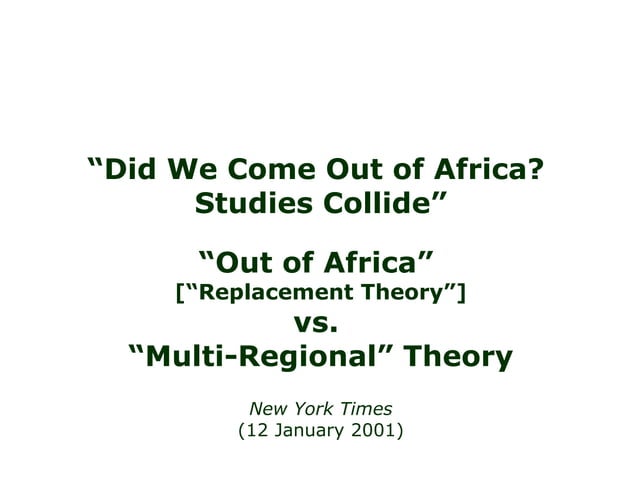 The Genographic Project | PPT