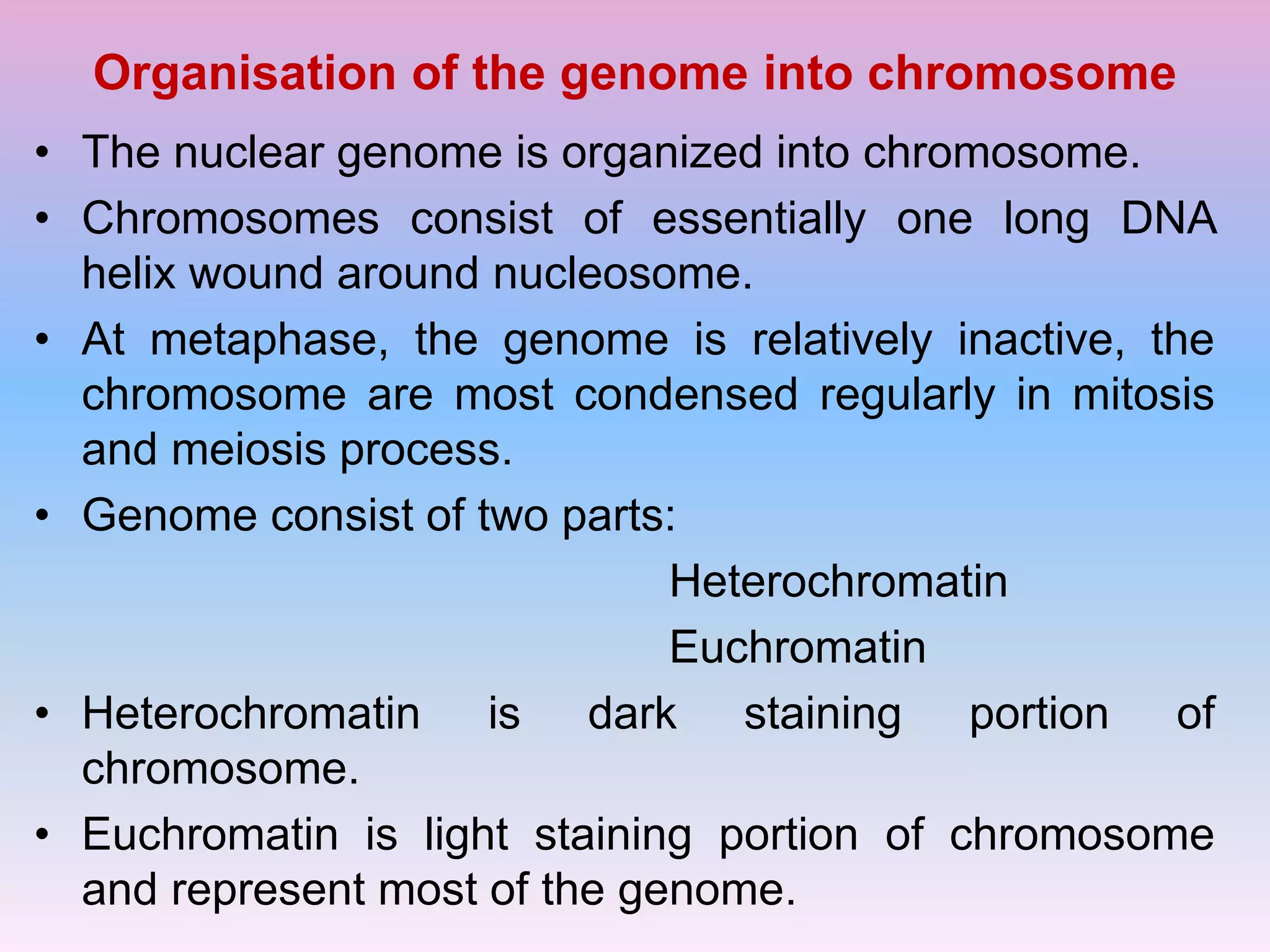 Genome concept, types, and function | PPTX