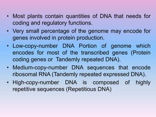 Genome concept, types, and function | PPTX