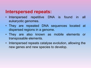 Genome concept, types, and function | PPTX