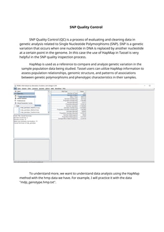 Genome-wide Association Study (GWAS) Analysis Guide in TASSEL Software ...
