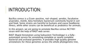 Genome annotation | PPTX