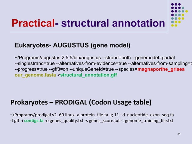 Genome annotation 2013 | PPT | Genetics | Science