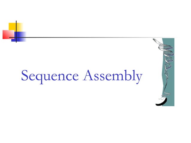 Genome assembly