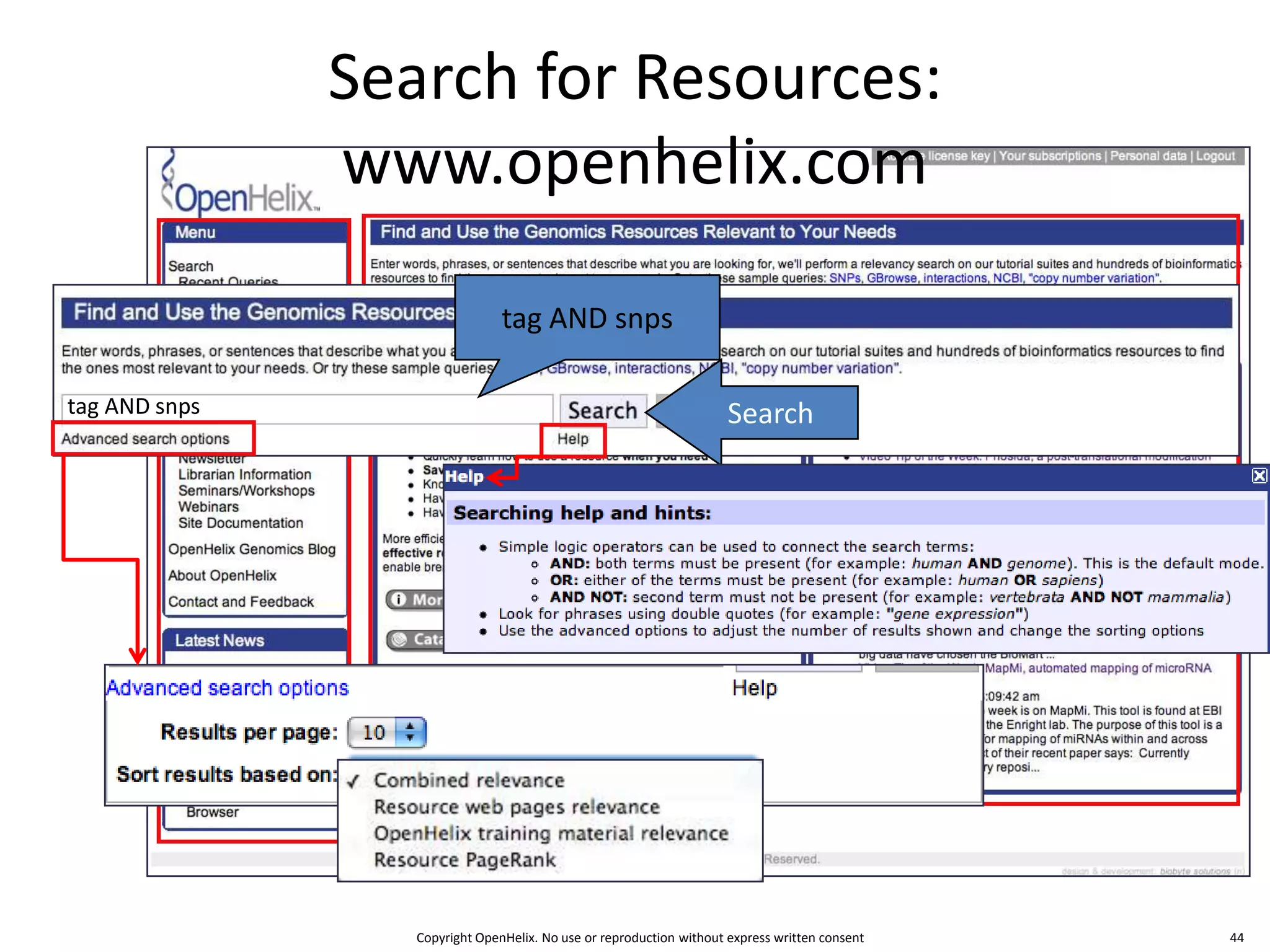 Genomics and OpenHelix - Basic Intro 12apr09 | PPT