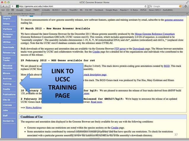 Genomics and OpenHelix - Basic Intro 12apr09 | PPTX