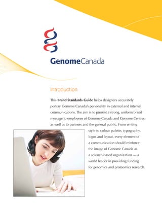 Genome Canada Brand Standards Guide | PDF