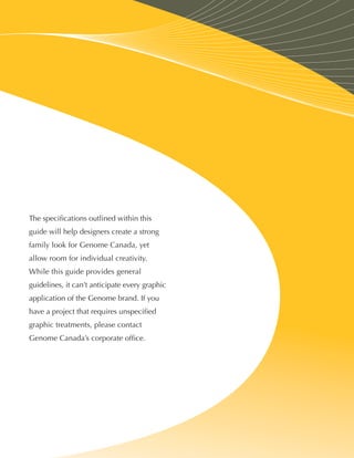 Genome Canada Brand Standards Guide | PDF