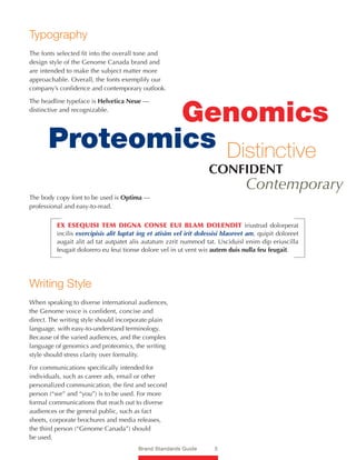 Genome Canada Brand Standards Guide | PDF