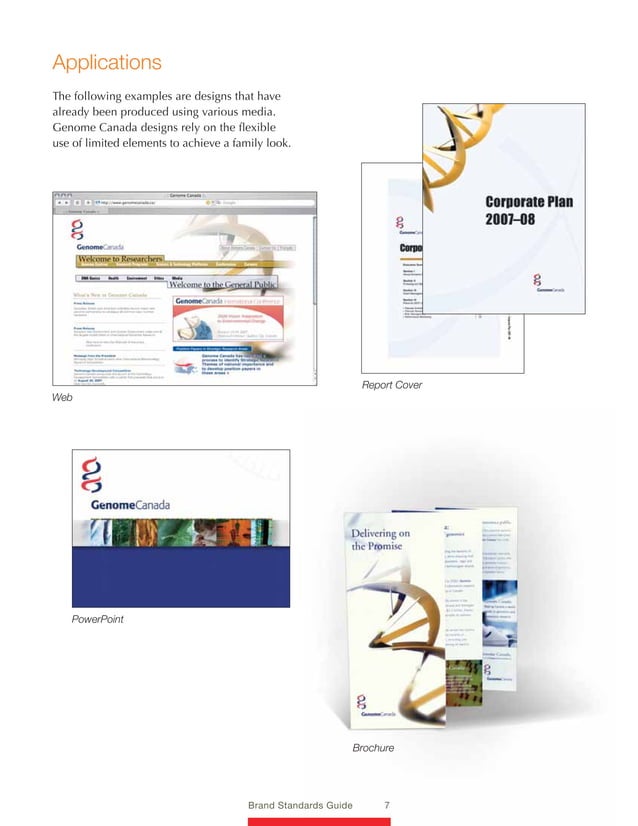 Genome Canada Brand Standards Guide | PDF