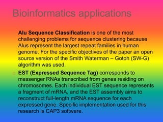 CLOUD BIOINFORMATICS Part1 | PPT