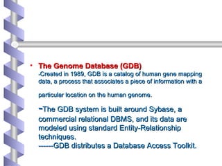 Genome data management | PPT