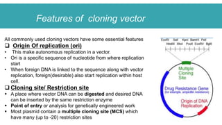 Comparison Between Different Types Of Vectors | PPT