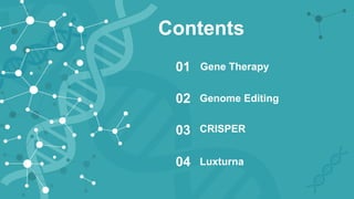 Genome editing, luxturna | PPTX