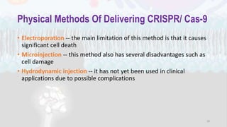 Genome Editing and CRISPR-Cas 9 by Maliha Rashid.pptx
