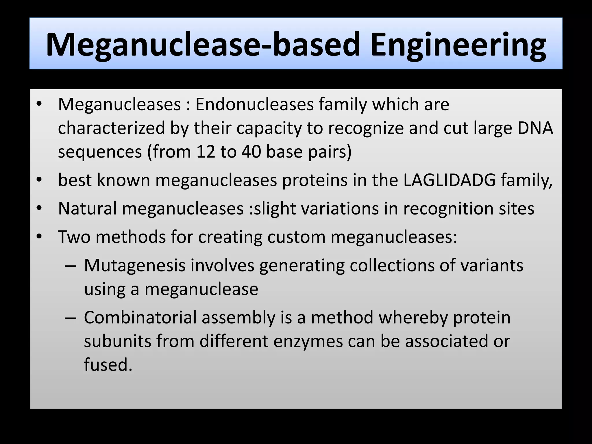 Genome editing | PPTX