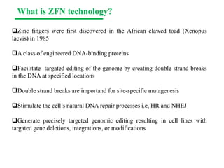 Genome editing techniques | PPTX