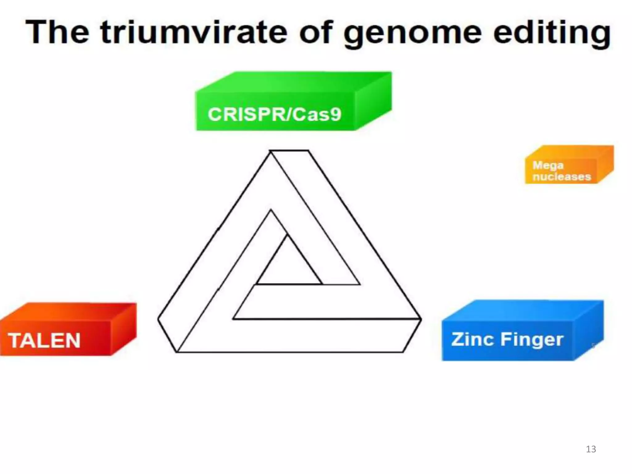 ویرایش ژنوم Genome editing tools | PPTX