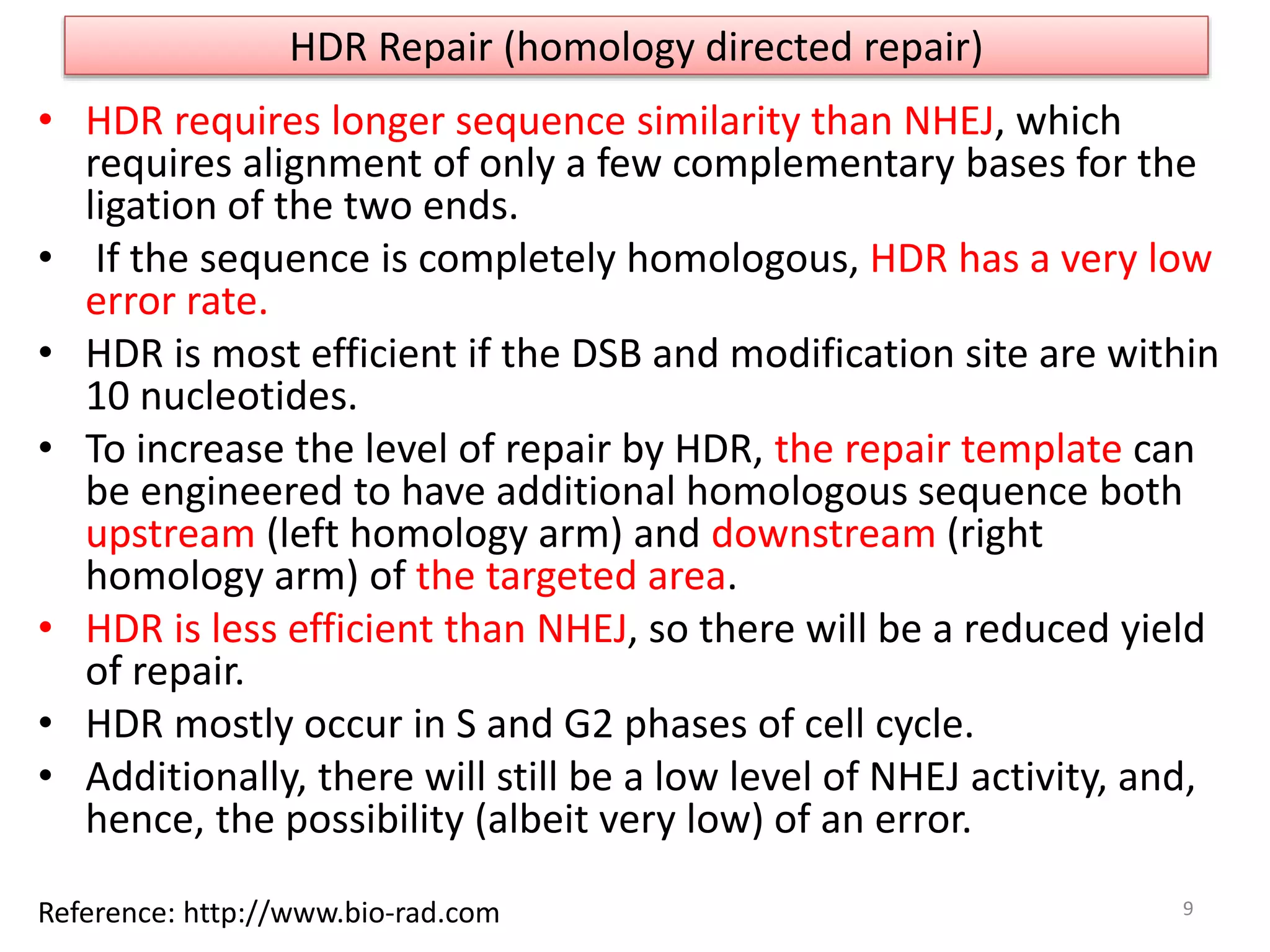 ویرایش ژنوم Genome editing tools | PPTX