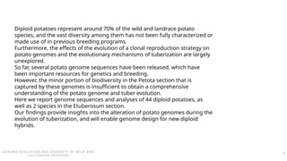 Genome evolution and diversity of wild and cultivated.pptx