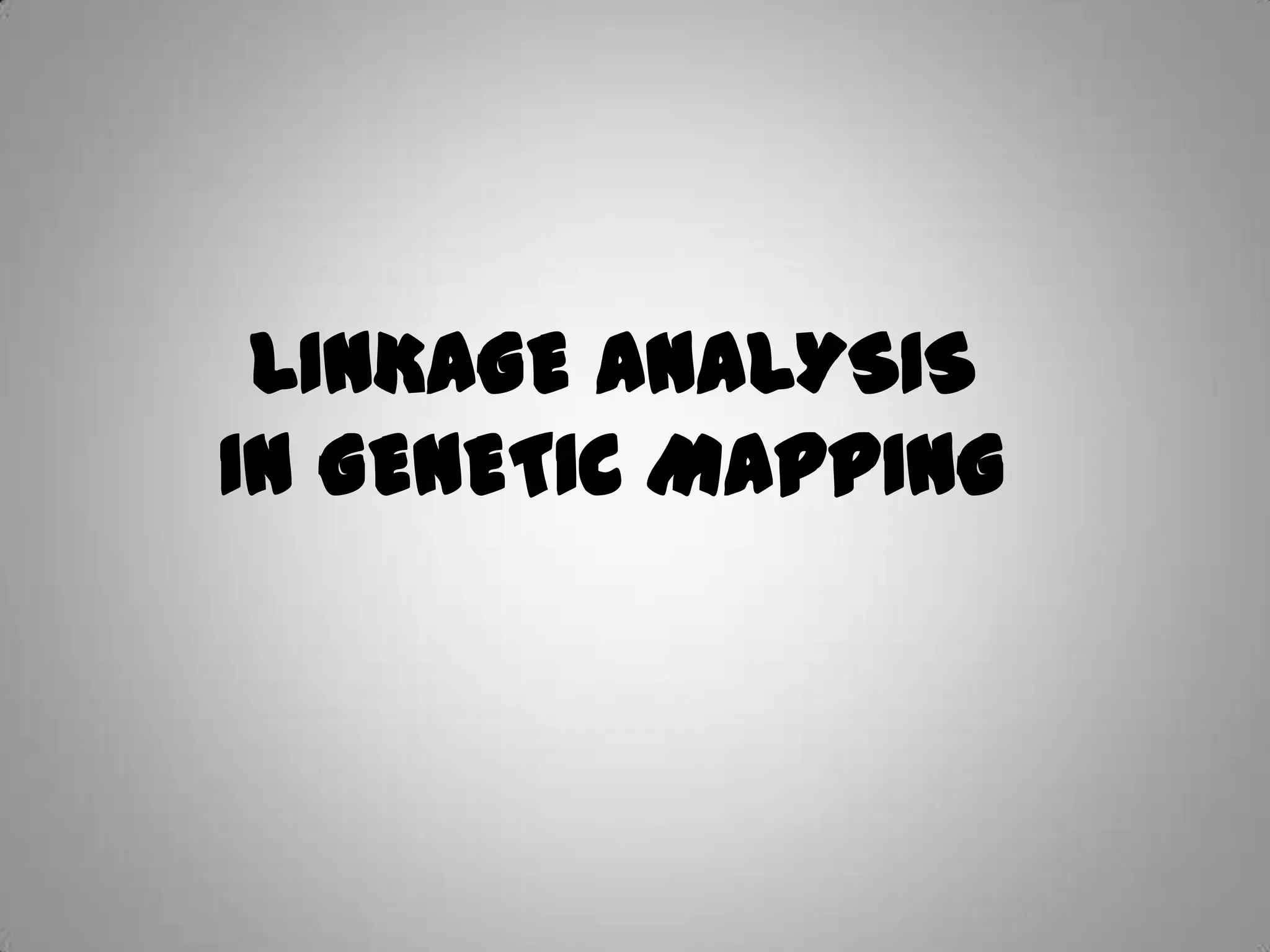 Genome mapping | PPT