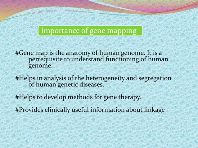 Genetic and Physical map of Genome | PPTX