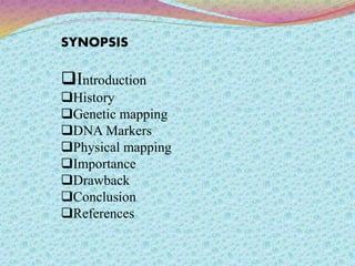 Genetic and Physical map of Genome | PPTX