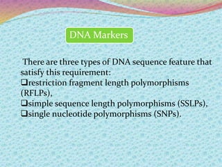 Genetic and Physical map of Genome | PPTX