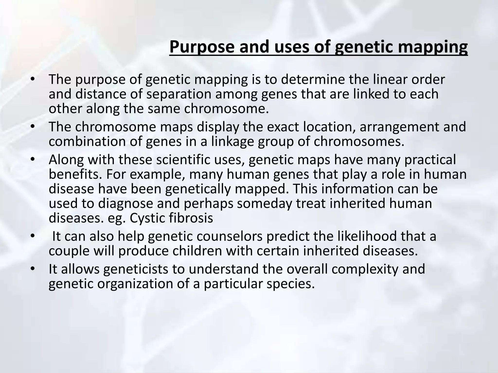 Genome mapping | PPT