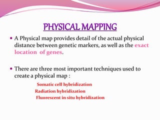 Genome mapping | PPTX