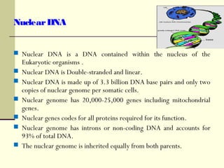 Genome organisation | PPT