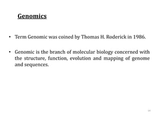 Genome organization | PPTX