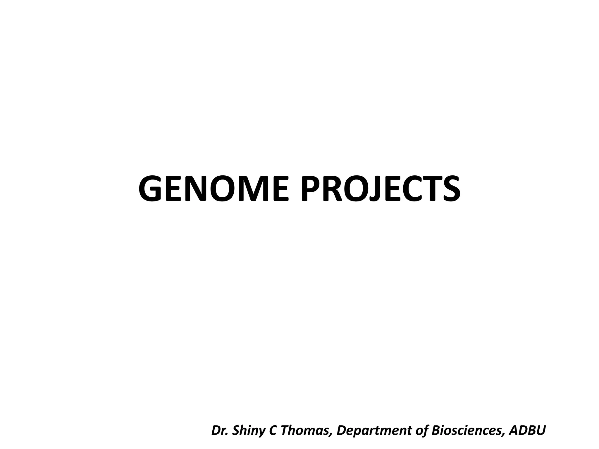 GENOME PROJECTS .pdf