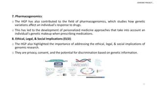 Genome Projects : Human, Rice,Wheat,E coli and Arabidopsis. | PPTX
