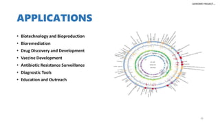Genome Projects : Human, Rice,Wheat,E coli and Arabidopsis. | PPTX