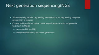 Genome sequencing | PPTX