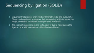 Genome sequencing | PPT