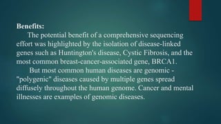 Genome sequencing | PPTX