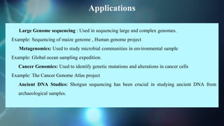 Genome sequencing,shotgun sequencing.pptx