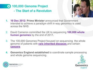 Ed Millensted - 100,00 Genomes Project | PPTX