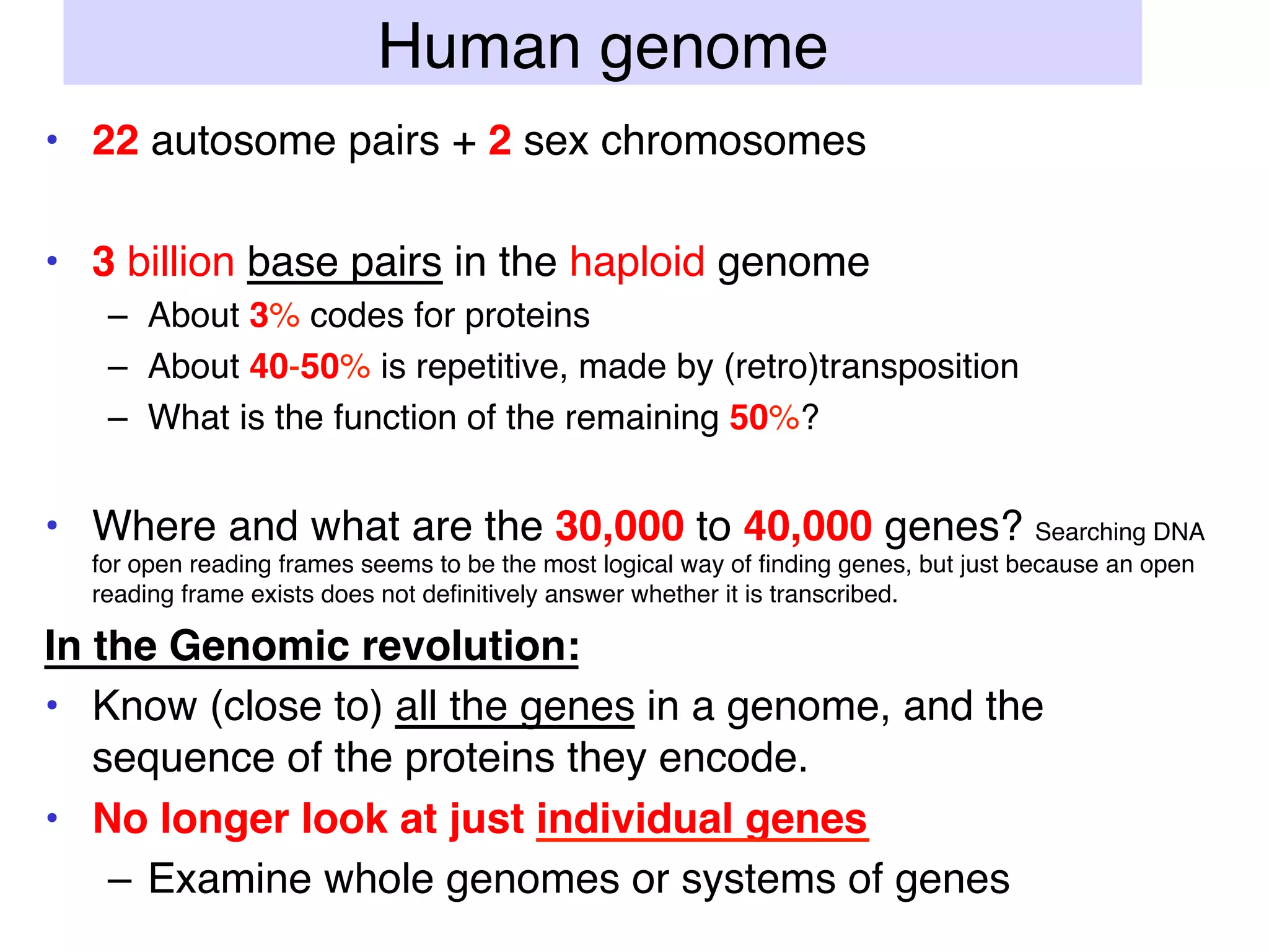 Genome structure | PDF