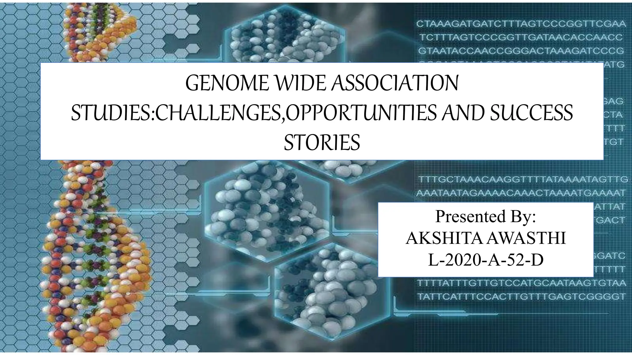 Genome wide Association studies.pptx
