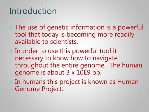 Genomic and c dna libraries | PPTX | Biological Sciences | Science