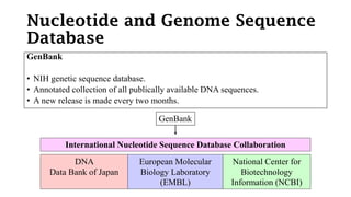 Genomic databases | PDF