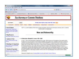 Genomic databases | PPTX