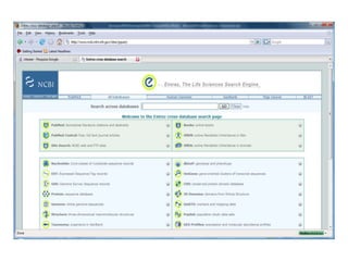 Genomic databases | PPTX